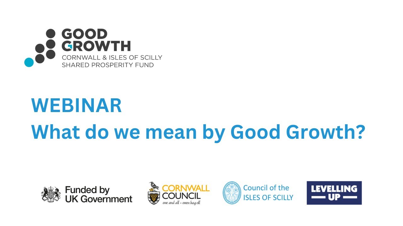 Webinar: What do we mean by Good Growth? - YouTube