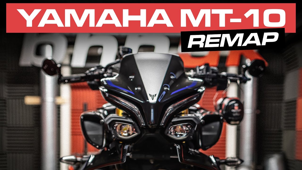 2023 (Euro 5) Yamaha MT-10 Tuning RACE FIT Exhaust | BHP UK Custom ECU Remapping - YouTube