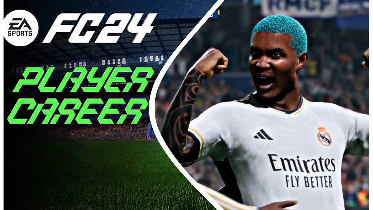 this is our moment Real Madrid FC24 cup finals my player career mode ...