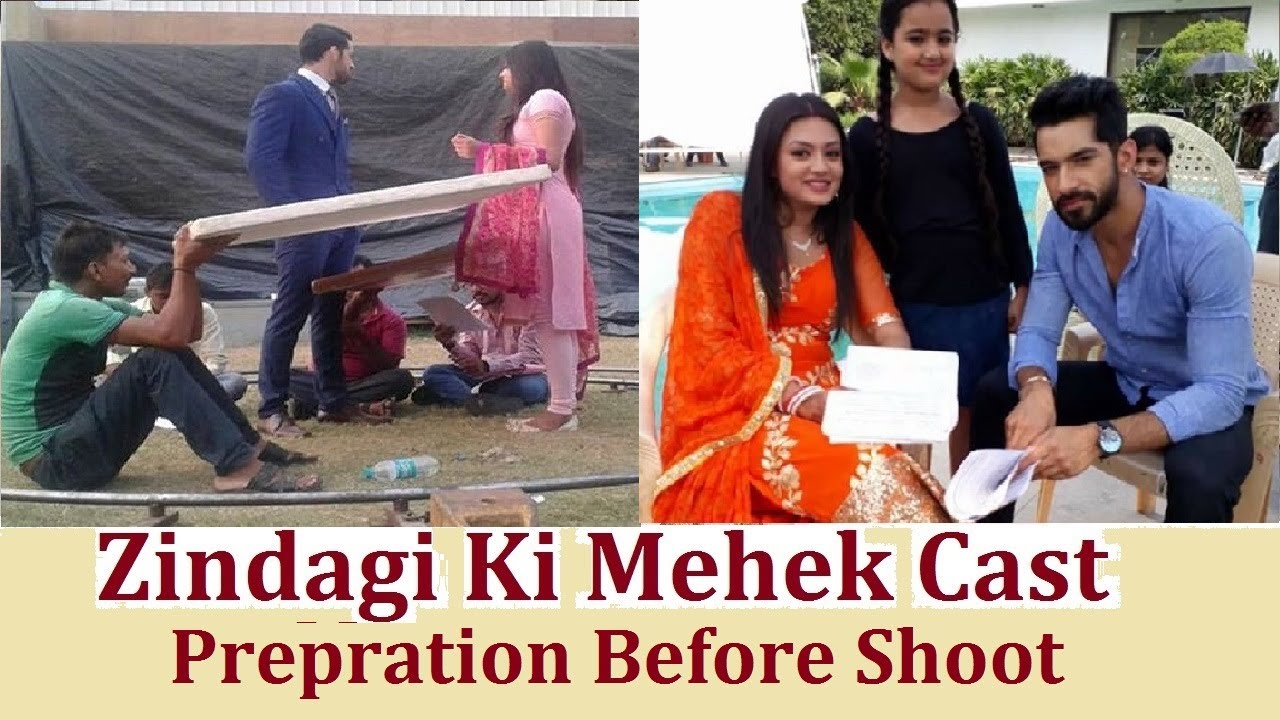 Zindagi Ki Mehek Cast ! Mehek Cast Prepration Before Shoot ! - YouTube