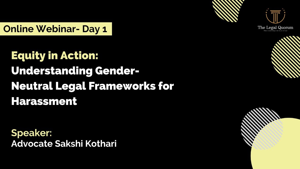 Equity in Action: Understanding Gender-Neutral Legal Frameworks for ...