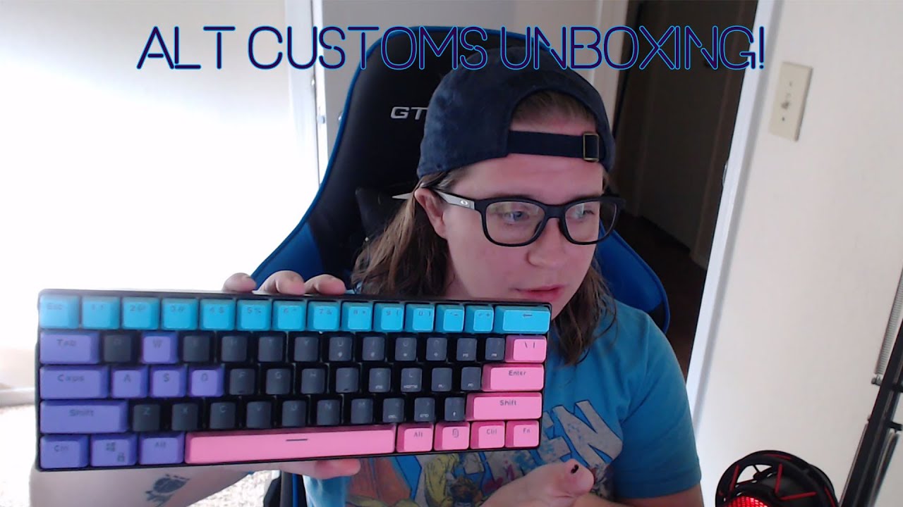 Alt Customs Keybord Unboxing !!! - YouTube