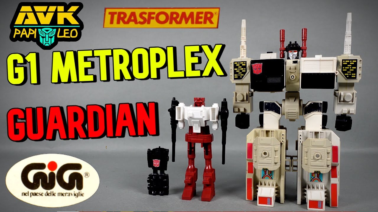 Giochiamo con Guardian GIG - Transformers G1 Metroplex con PAPI&LEO ...