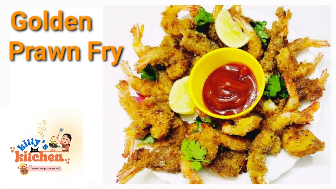 Crispy Golden Prawn Fry Recipe | Best Appetizer| Best Starter for the ...
