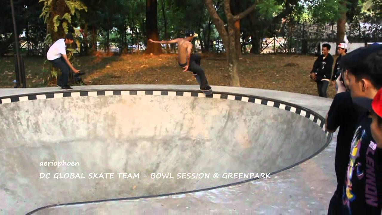 DC GLOBAL SKATE TEAM - BOWL SESSION @ GREENPARK - YouTube