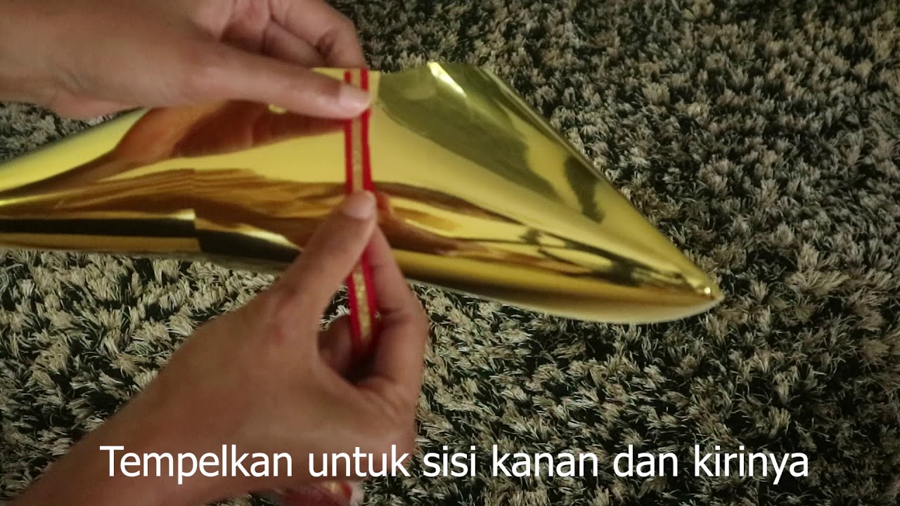 Tutorial Topi Padang | Tari Piring - YouTube