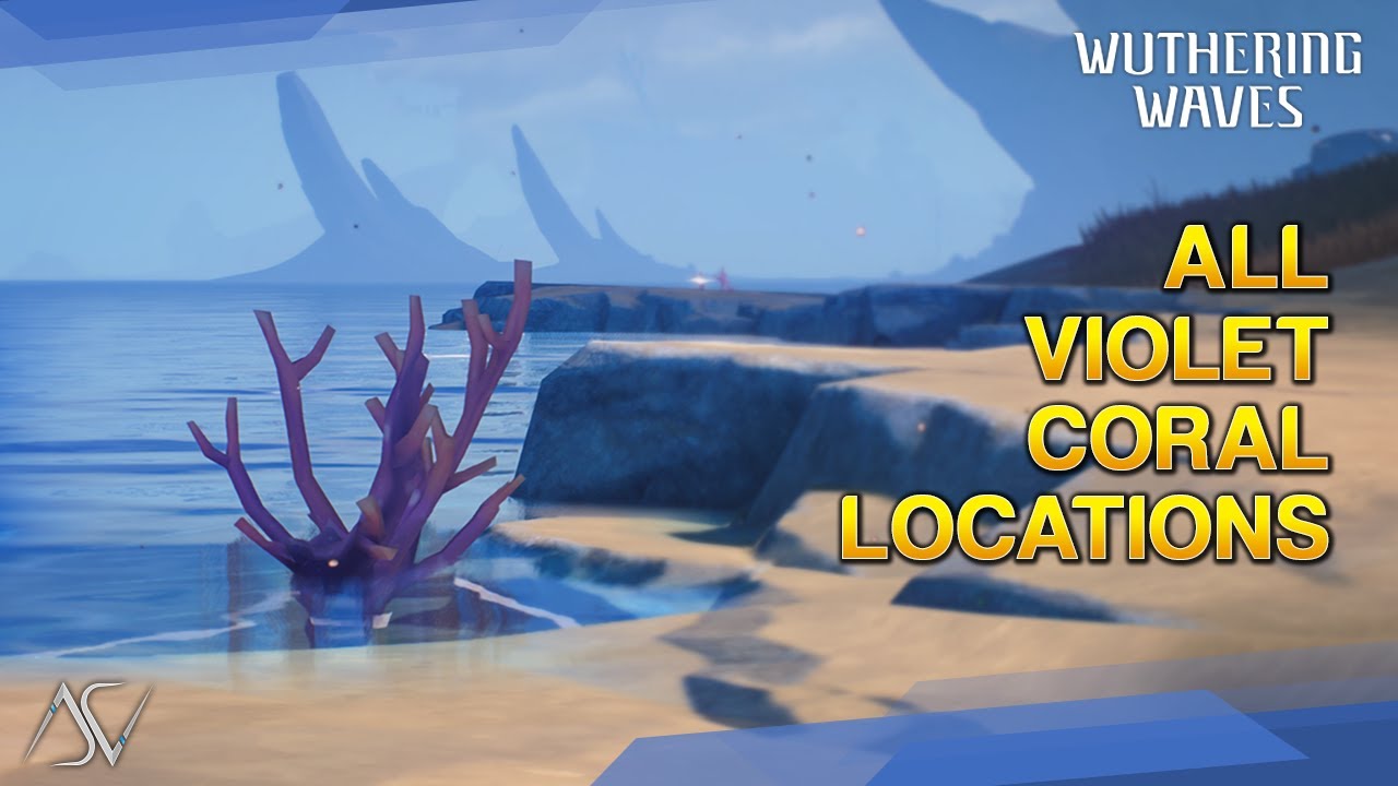 All Violet Coral Locations | Wuthering Waves - YouTube