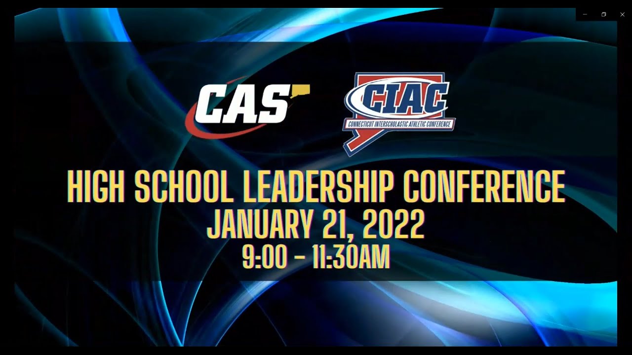 CAS High School Leadership Conference - YouTube