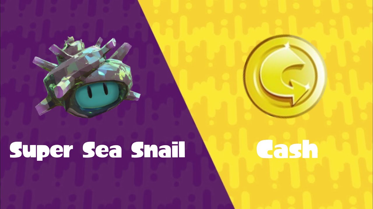 Splatoon 2 Splatfest Super Sea Snail VS Cash - YouTube