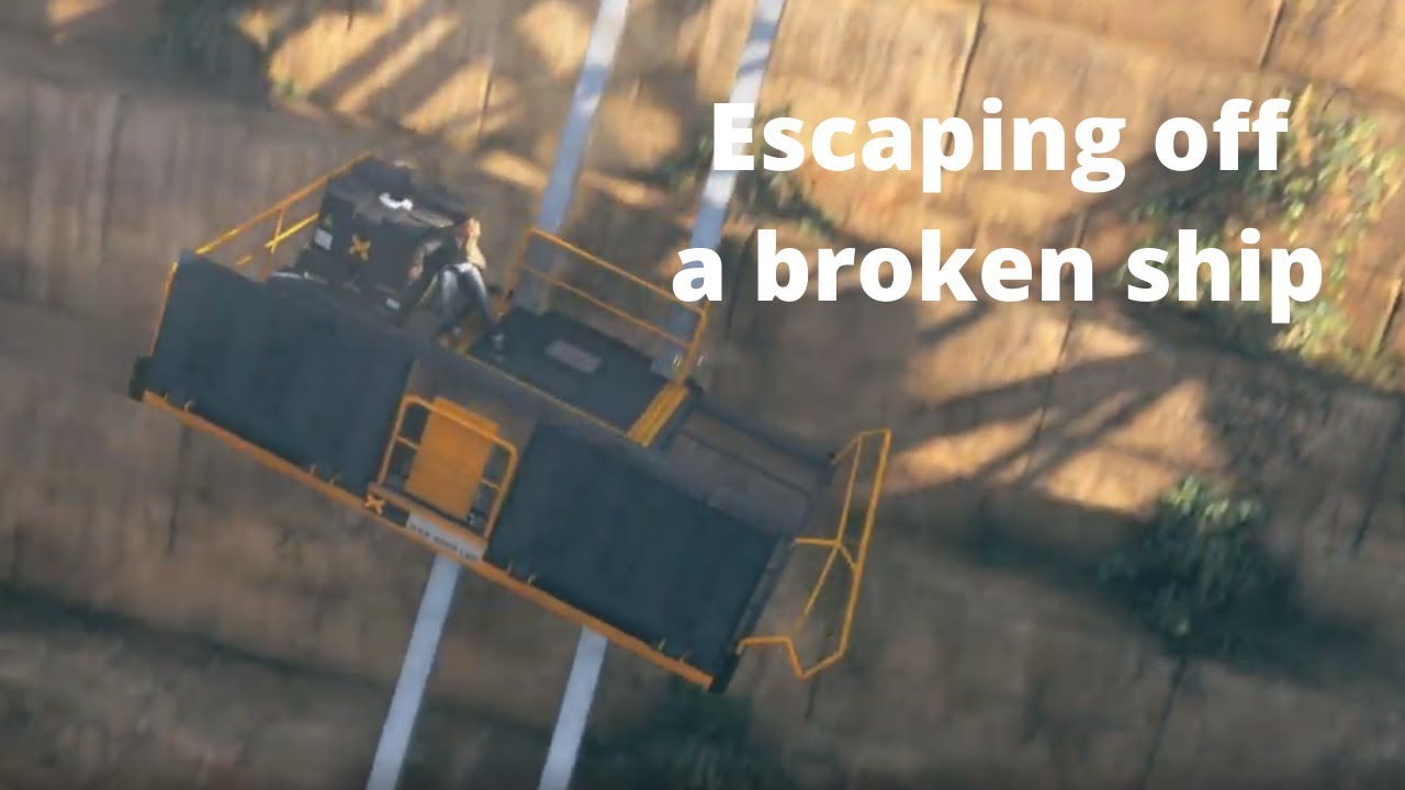 Quantum Break: Broken Ship During Time Fracture - YouTube