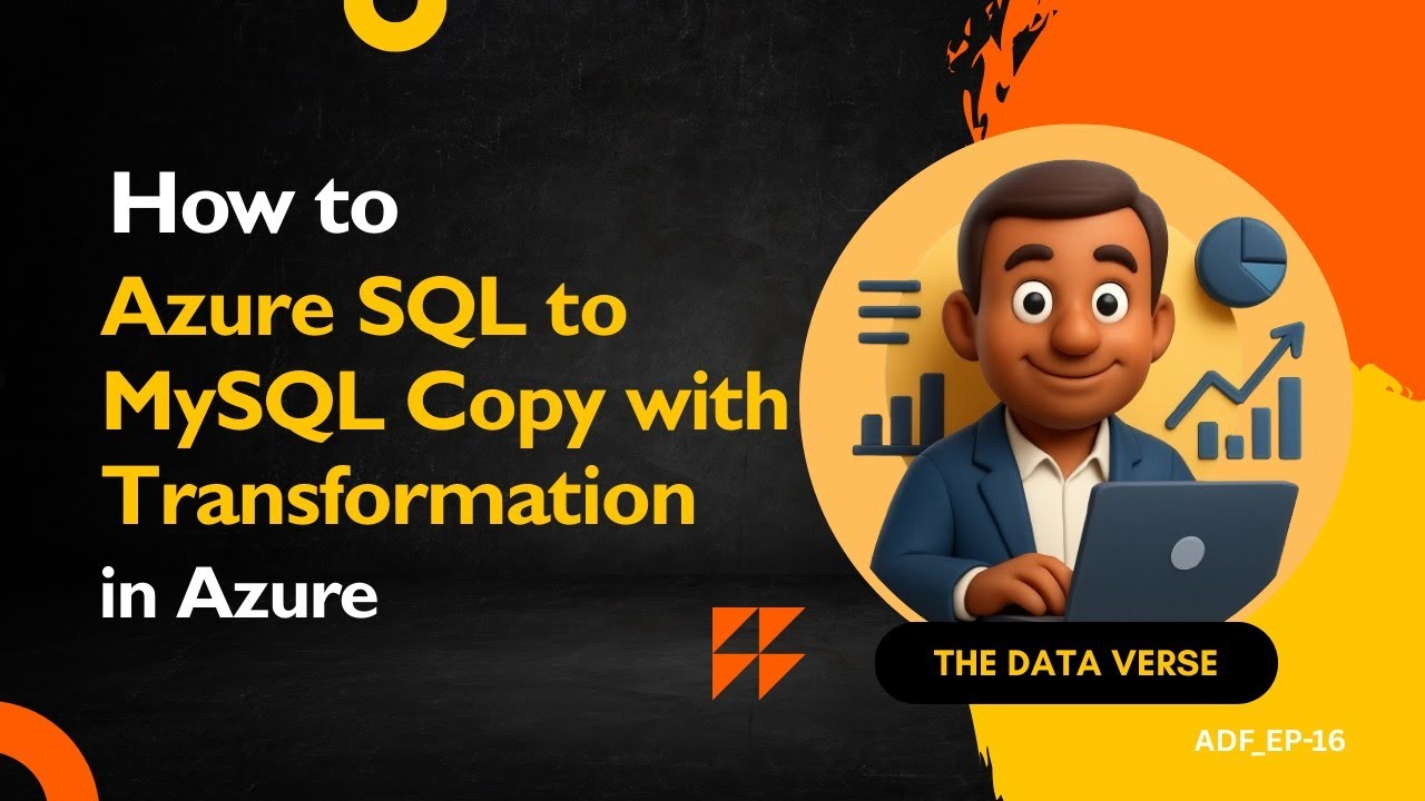 Azure SQL to MySQL Copy with Transformation #azuredatafactory #howto # ...