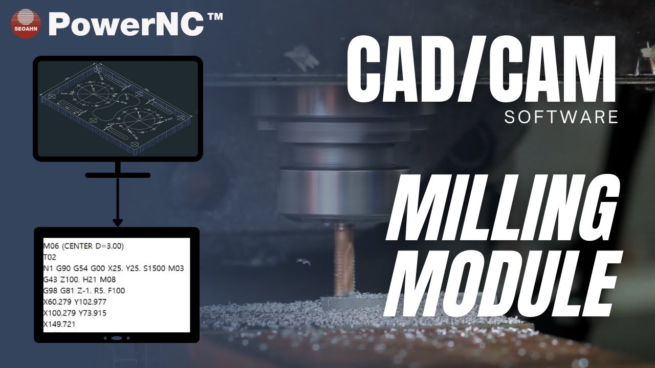 POWERNC MILLING MODULE 밀링 모듈 - YouTube