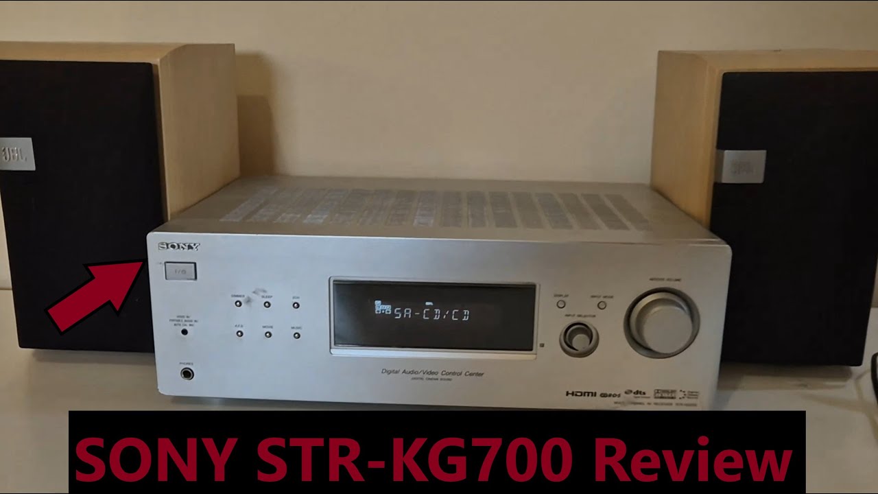 Vintage Audio: Sony's STR-KG700 Receiver Reviewed - YouTube