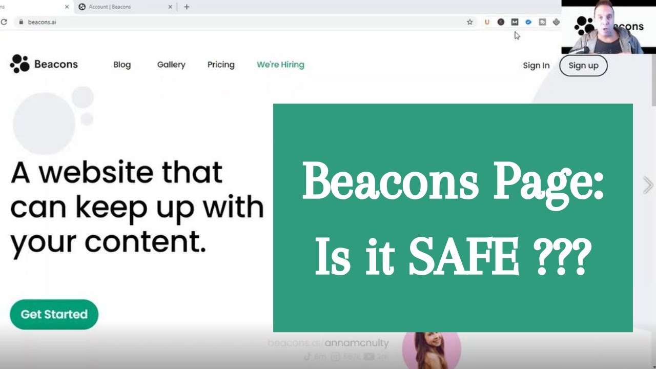 Beacons Page - Is It Safe - My HONEST Answer - YouTube