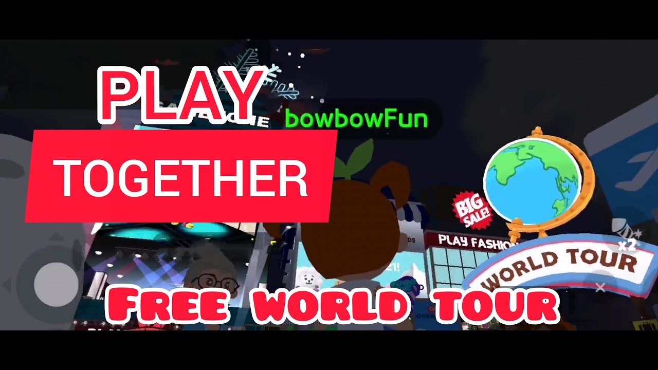How to get free world tour ticket in play together easily | Chattybow ...