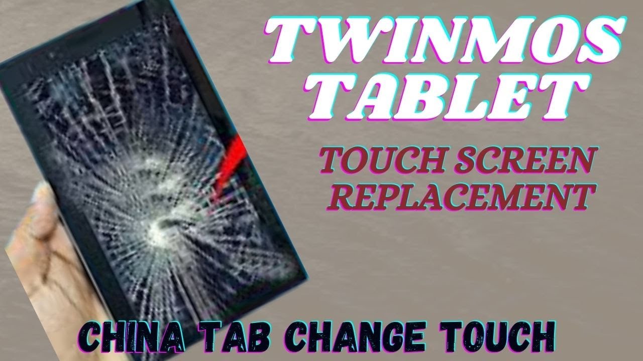 TwinMos Tab Touchscreen Replacement - YouTube
