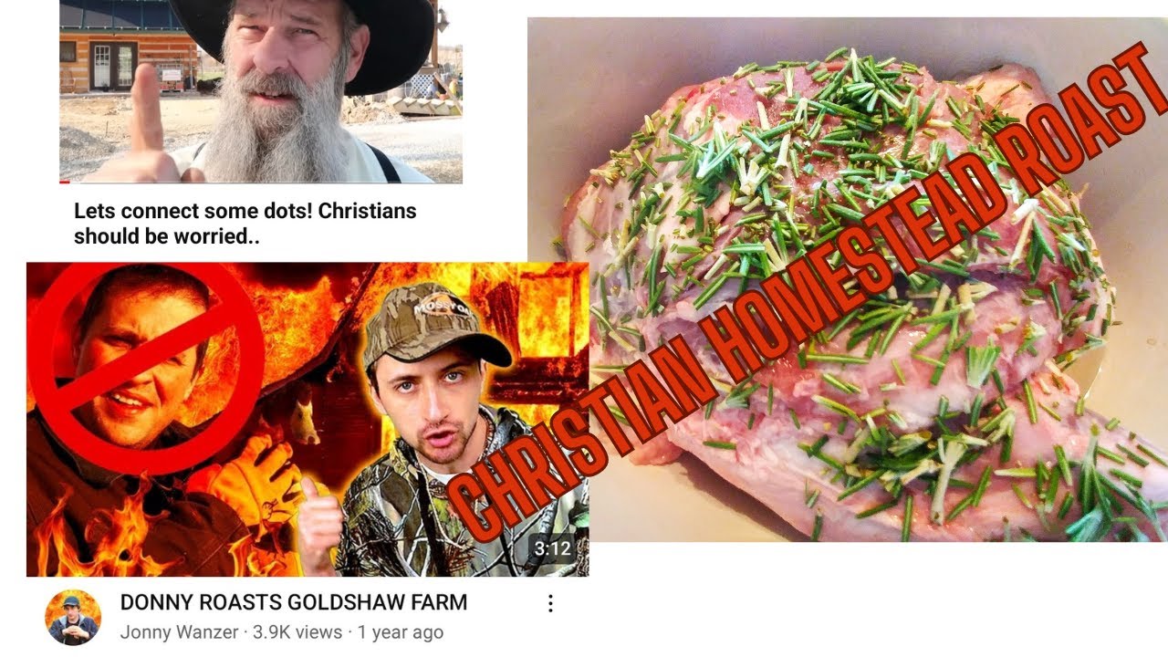 Christian Homestead Roast; A recipe for disaster? - YouTube