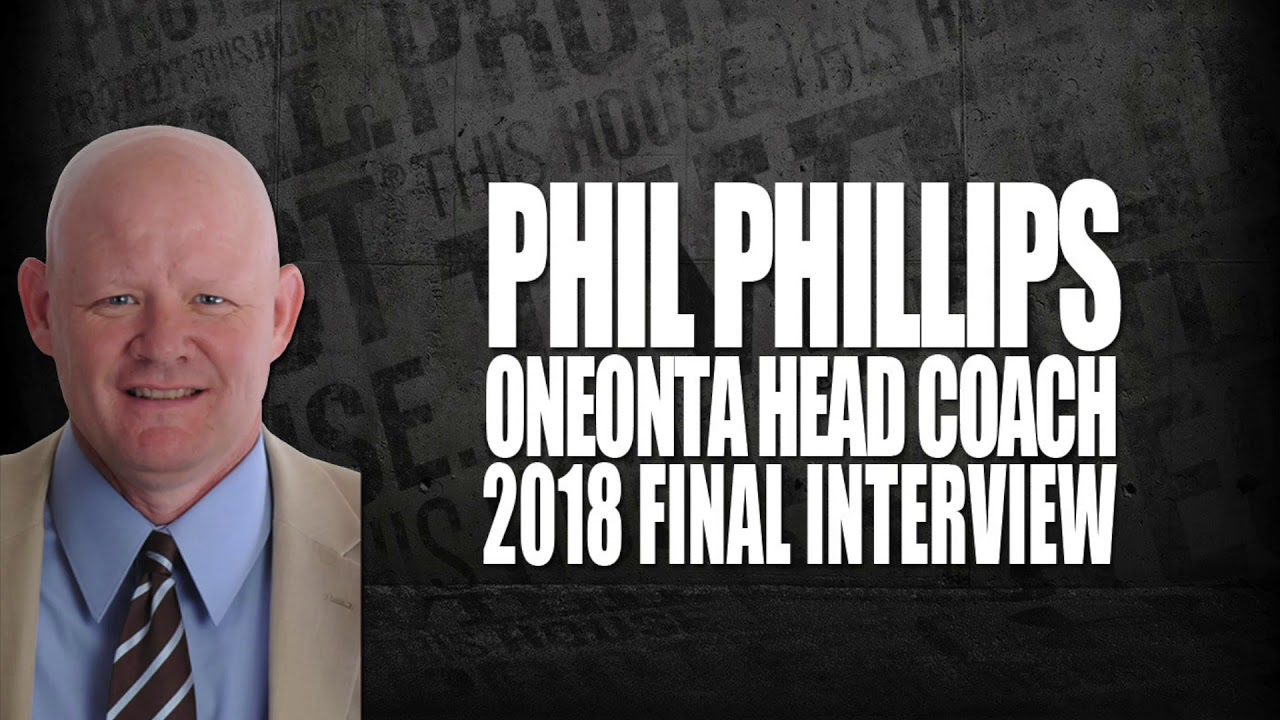 Redskin Radio Network: Phil Phillips - Oneonta - Final Interview - YouTube