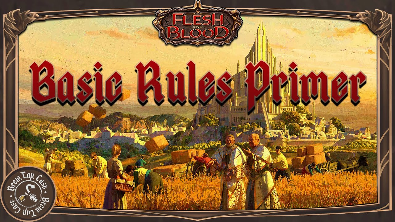 Flesh and Blood TCG How to Play | Rules Overview | Comparison to MTG ...