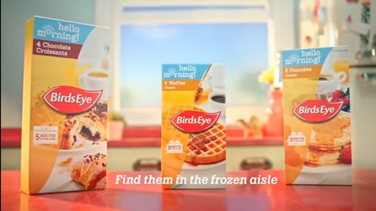 Birdseye Breakfast Waffles Waffly Versatile - YouTube
