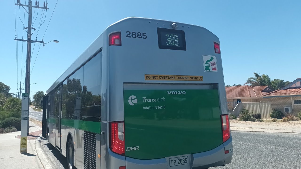 [Wanneroo Road Runner] Transperth Bus Route No. 389 (TP2885) Wanneroo ...