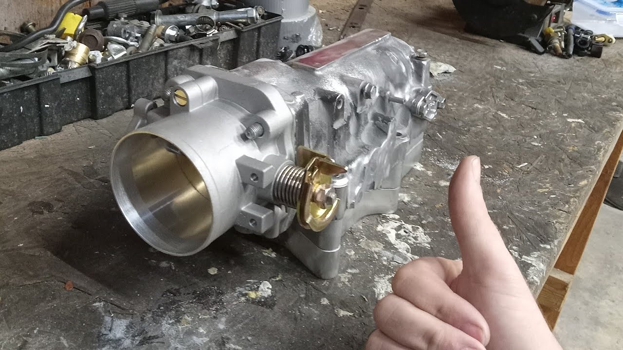 H22 Intake Manifold Mods for Cheap Part 3 Almost Done! - YouTube