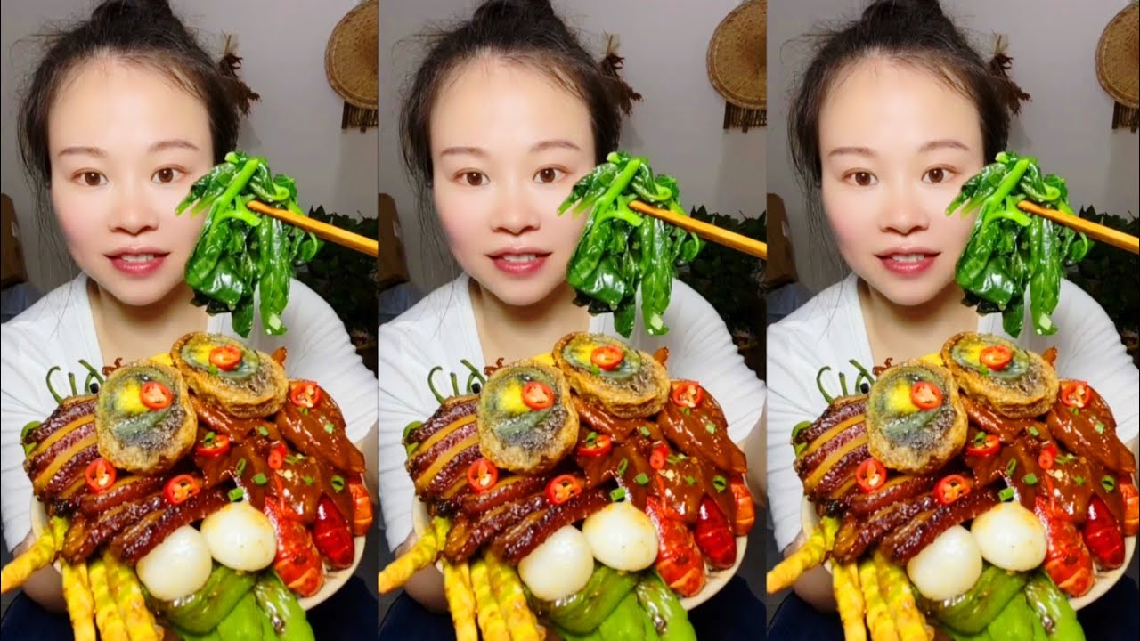 Yummy Spicy Food Mukbang, Eat Braised Pork Belly With Ducks Feet And ...