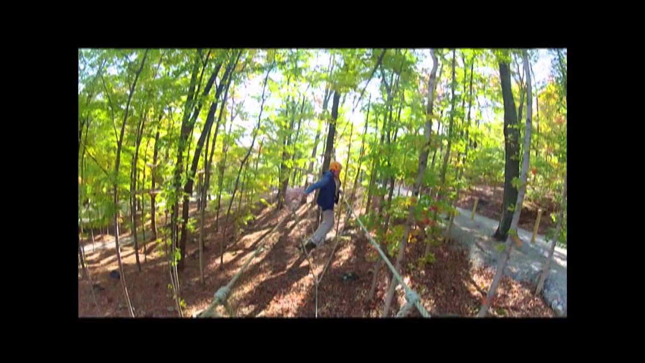 Ruby Falls ZIPstream - Green Course Point of View Cam - YouTube