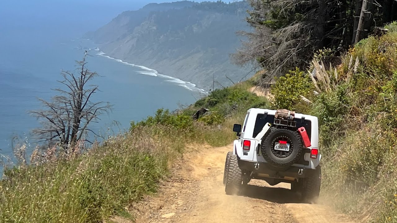 Overlanding the most remote coast in California, The Lost Coast. - YouTube