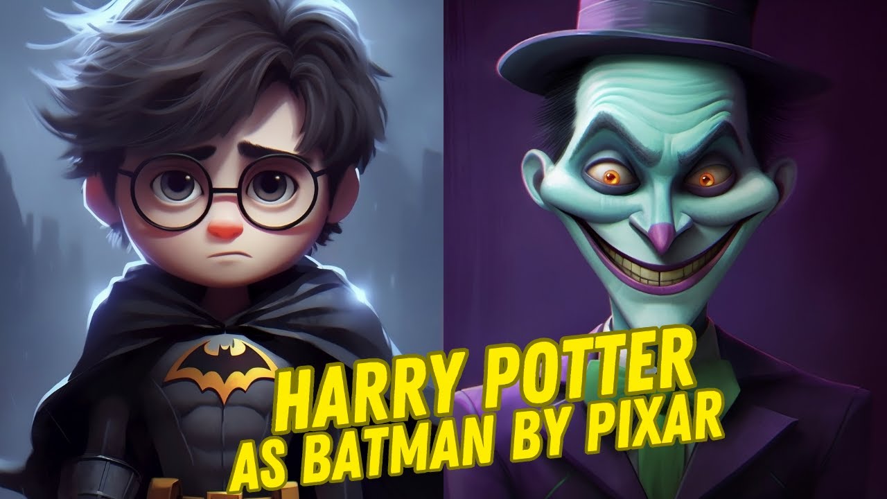 Harry Potter as Batman by Pixar High Quality 4K - YouTube
