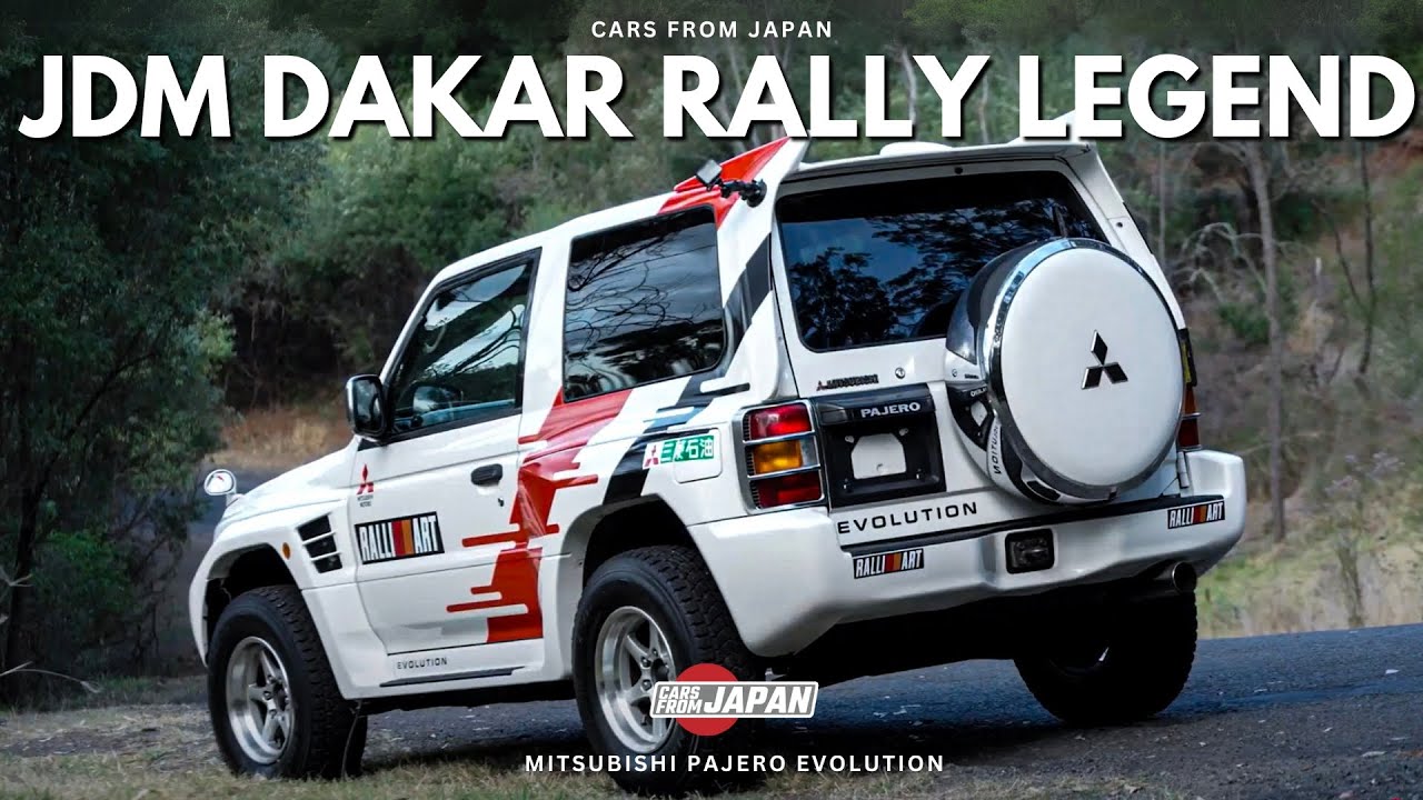 Mitsubishi Pajero Evolution - JDM Dakar Rally Legend Pajero 2 Door V55W ...