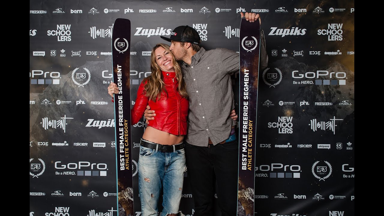 Elyse Saugstad & Cody Townsend - iF3 Best Freeride Female & Male - YouTube