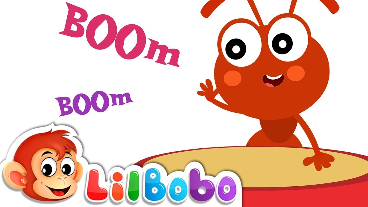 Boom Boom : Ants Go Marching | Little BoBo Nursery Rhymes | Flickbox ...