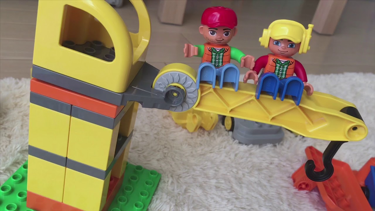 LEGO DUPLO WIELKA BUDOWA 1081 BIG CONSTRUCTION SITE & MIGHTY MACHINES ...