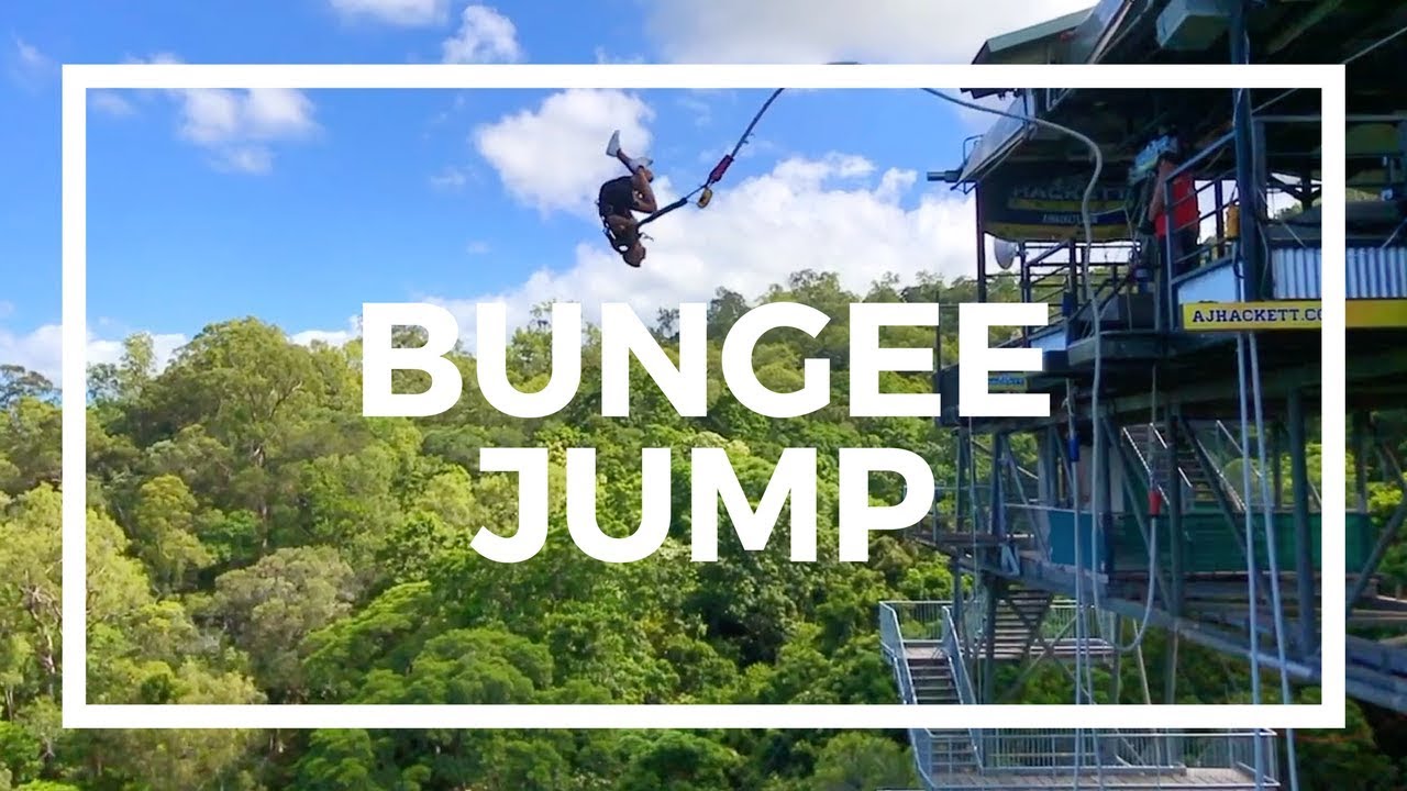 BUNGEE JUMP ROOF TOP - AUSTRALIA CAIRNS AJHACKETT - YouTube