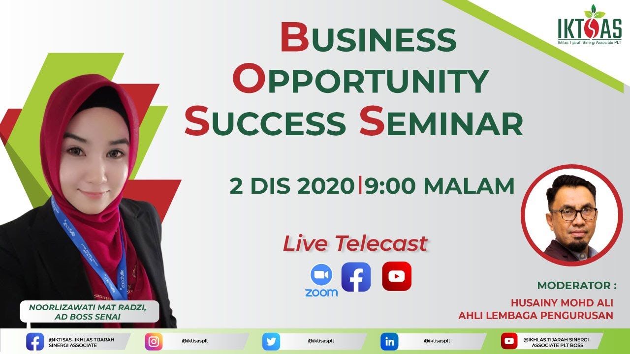 Business Opportunity Success Seminar , Noorlizawati binti Mat Radzi ...