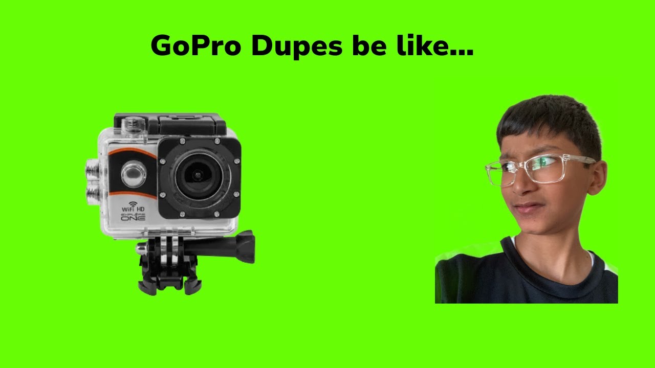 i bought a dupe gopro, this is what happened - YouTube