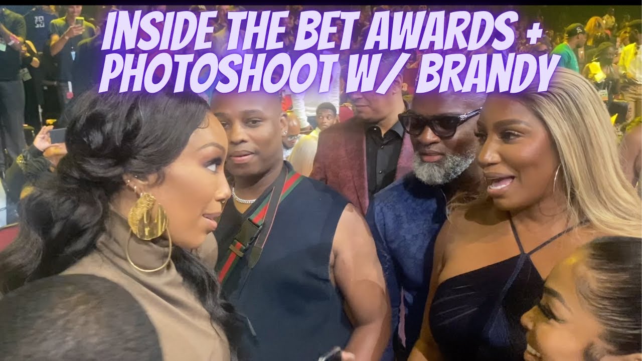 Inside The BET Awards & Celebrity Photoshoot with Brandy! - YouTube