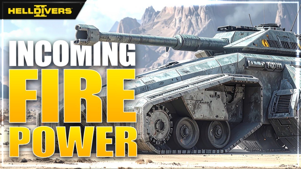 Helldivers 2 New APC & Tank Vehicle Gameplay Update - YouTube