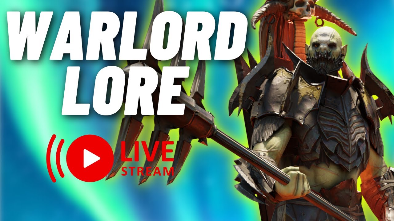 LIVE: Warlord [LORE] • RAID Shadow Legends - YouTube