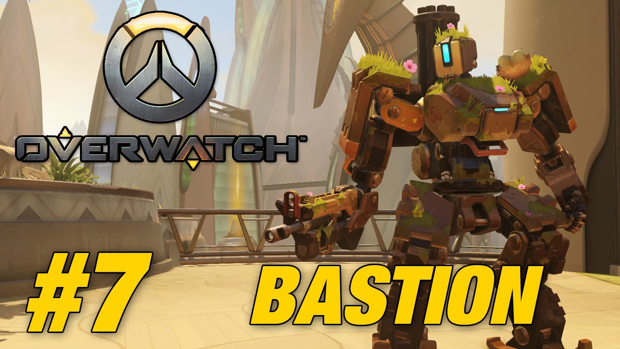 Overwatch (PS4 GAMEPLAY) - Part 7 (Bastion Gameplay) - YouTube