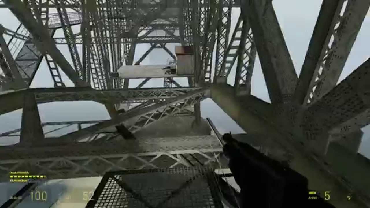 Half-Life 2 - Part 15 - BRIDGE OF DOOM - YouTube