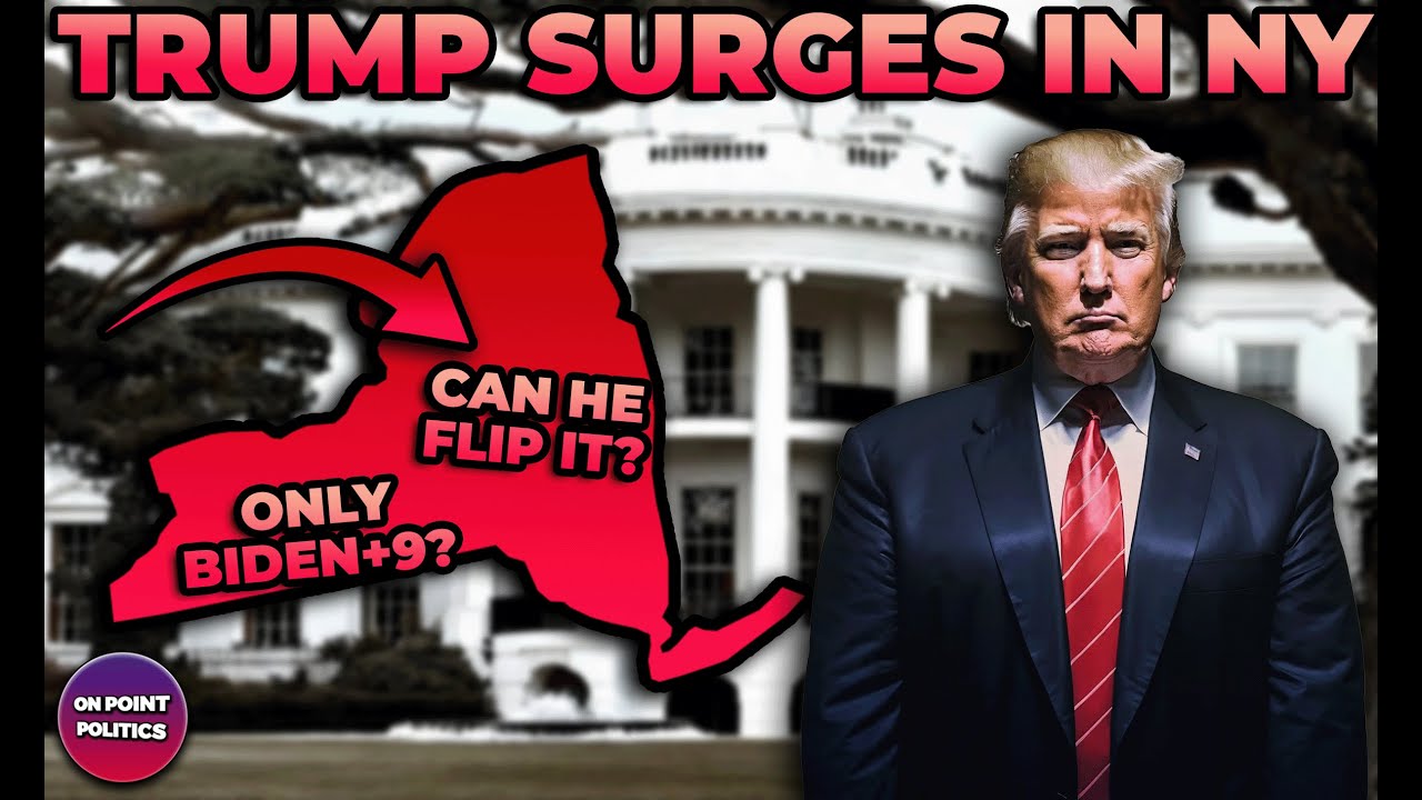 TRUMP SURGES IN NEW YORK STATE...(2024 MAP PROJECTION) - YouTube
