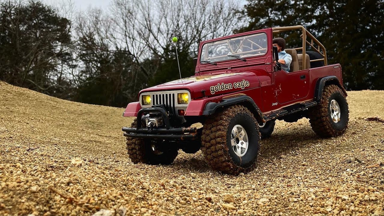 Trail and Rock Crawling Custom @fmsmodelRC Mashigan - YouTube