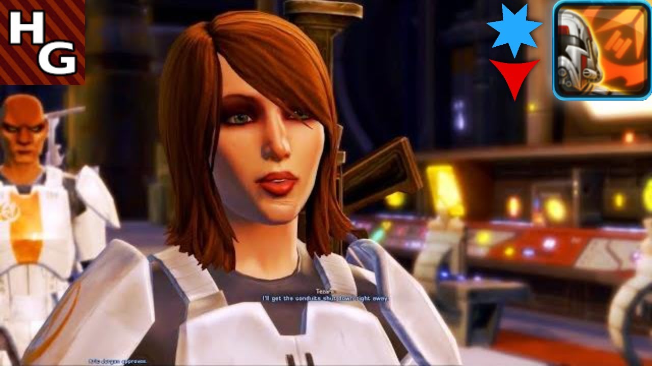 SWTOR Trooper [Female] The Esseles (Flashpoint) [Prologue #6] - YouTube