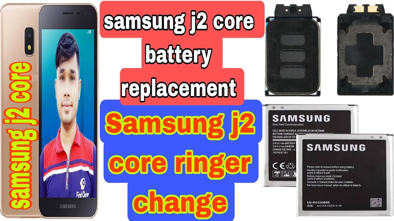 samsung j2 core battery replacement | Samsung j2 core ringer change ...