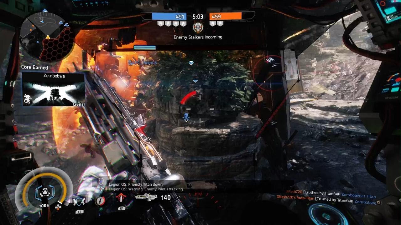 Titanfall 2 eject kill - YouTube