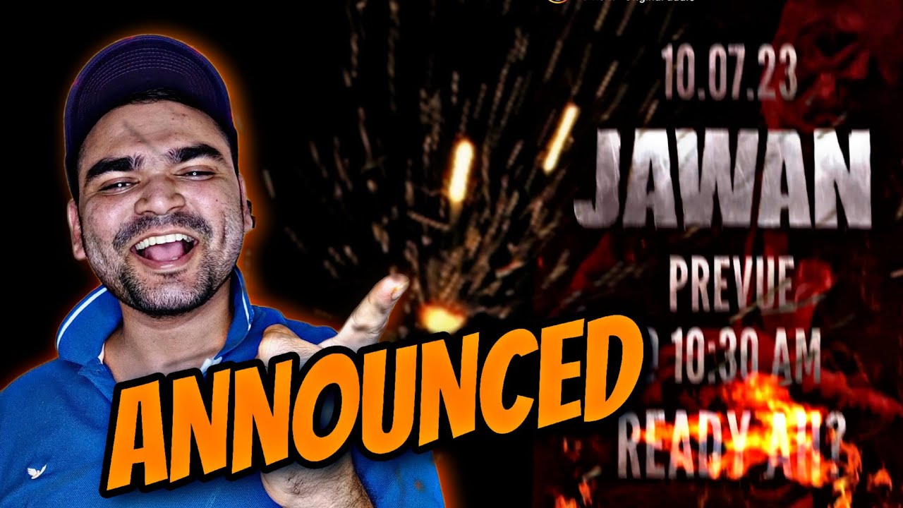 JAWAN TRAILER ANNOUNCED | JAWAN PREVUE | SRK RED CHILLIES - YouTube