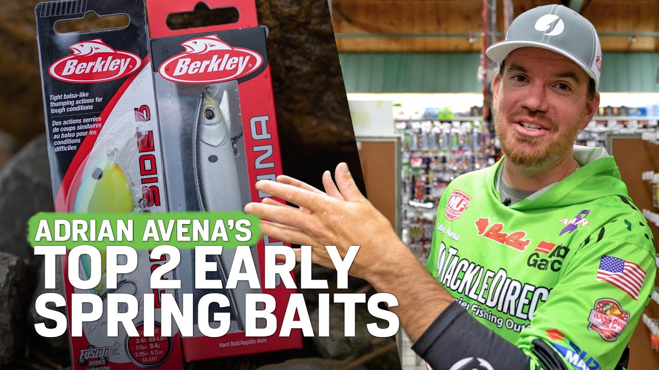 Adrian Avena's - Top 2 Early Spring Baits - YouTube