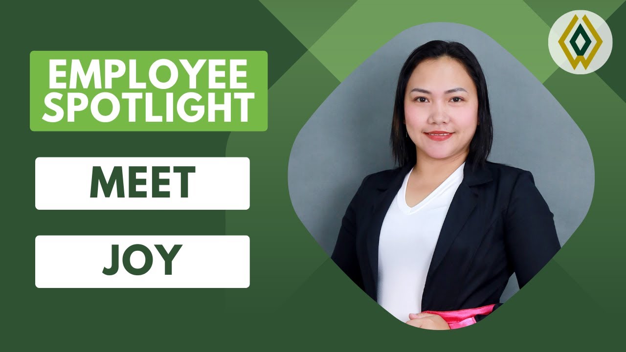 Employee Spotlight - Meet Joy! - YouTube